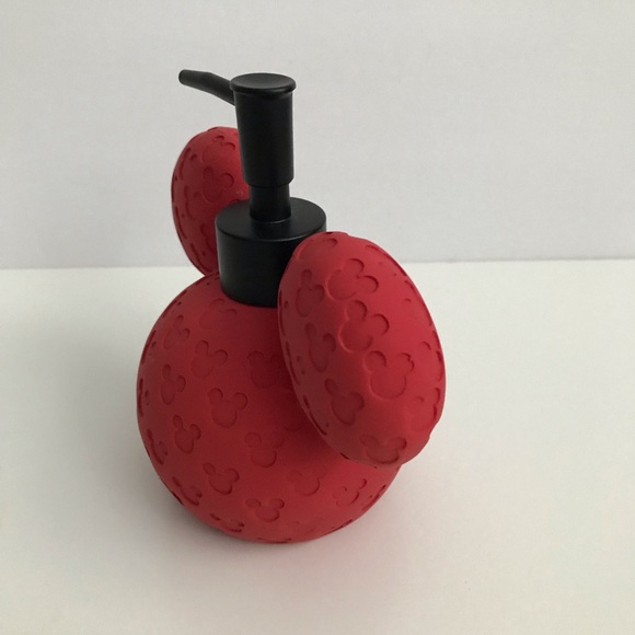 Disney | Bath | Disney Mickey Mouse Red Soap Dispenser | Poshmark